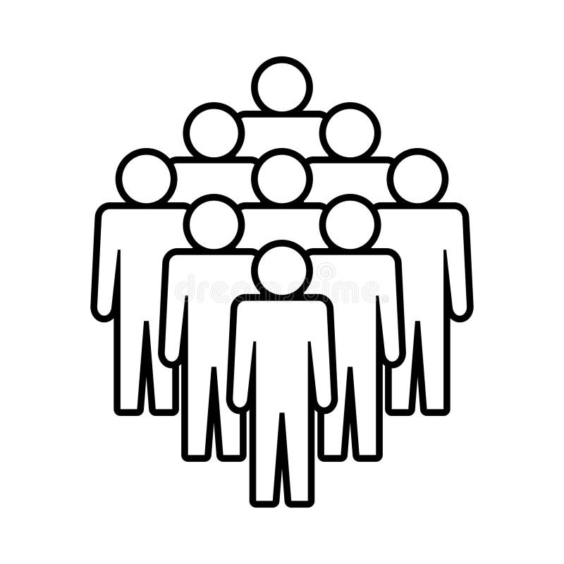 Symbol, people icon. stock vector. Illustration of team - 318792324