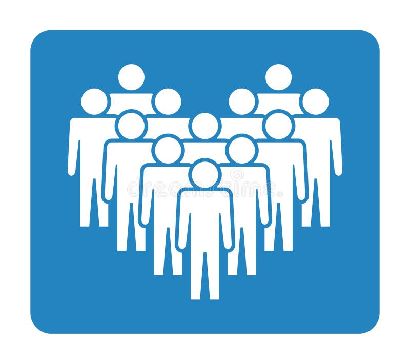 Symbol, people icon. stock illustration. Illustration of group - 320072411