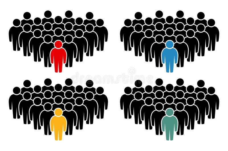 Symbol, people icon. stock illustration. Illustration of yellow - 374349643