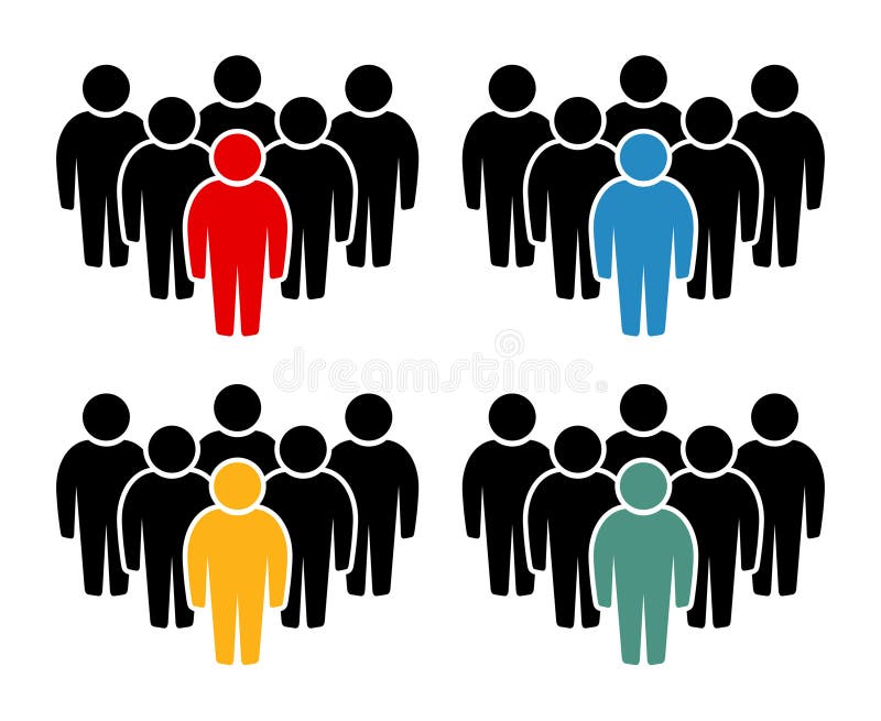 Symbol, people icon. stock illustration. Illustration of yellow - 374349646