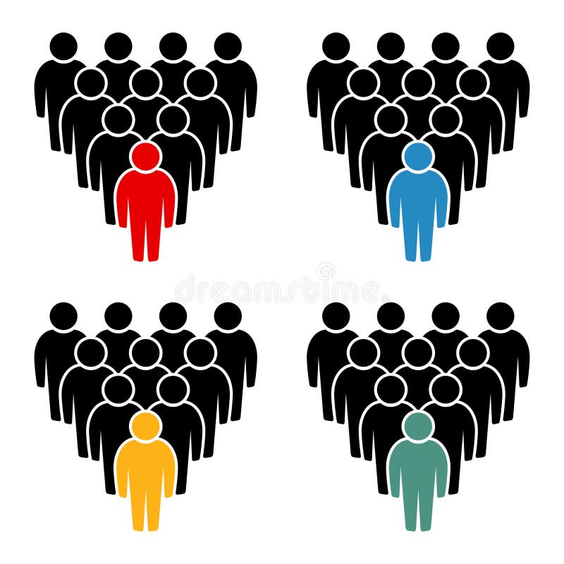Symbol, people icon. stock illustration. Illustration of neutral ...