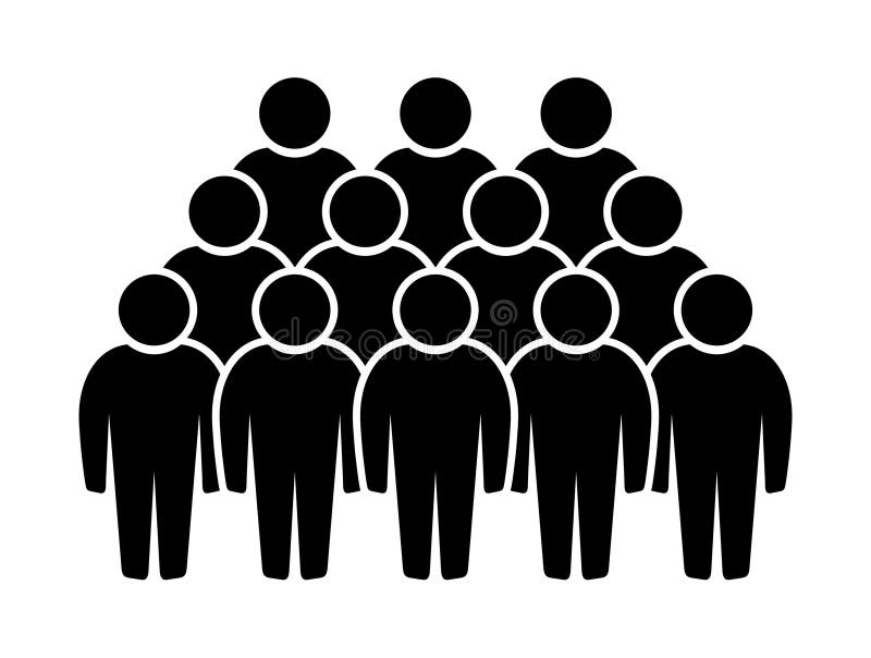 Symbol, people icon. stock photo. Illustration of people - 374514186