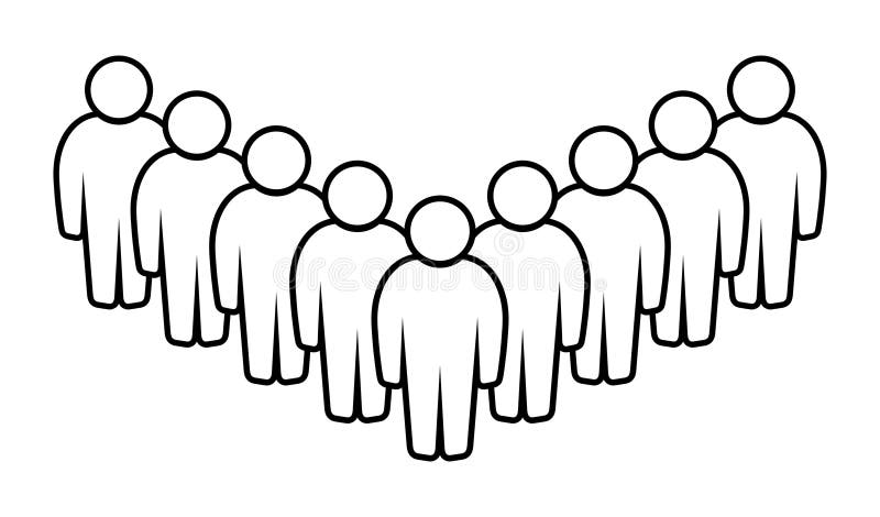 Symbol, people icon. stock photo. Illustration of white - 374518544