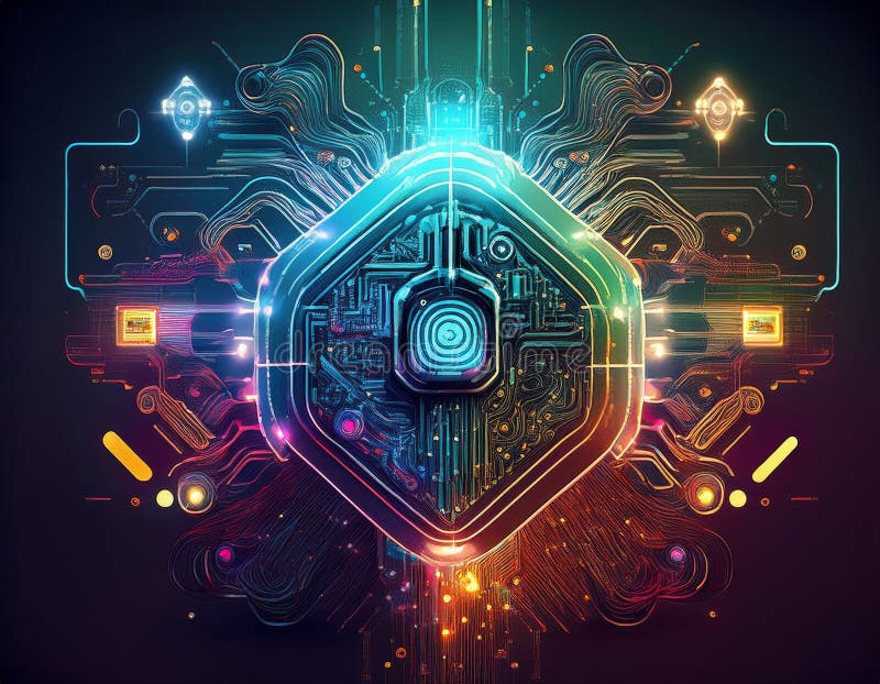 Symbol Photo for Artificial Intelligence, it System, Computer Science ...