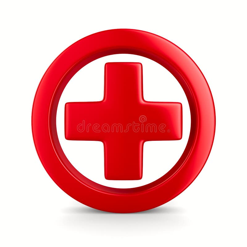 Symbol Plus on White Background Editorial Stock Photo - Illustration of ...