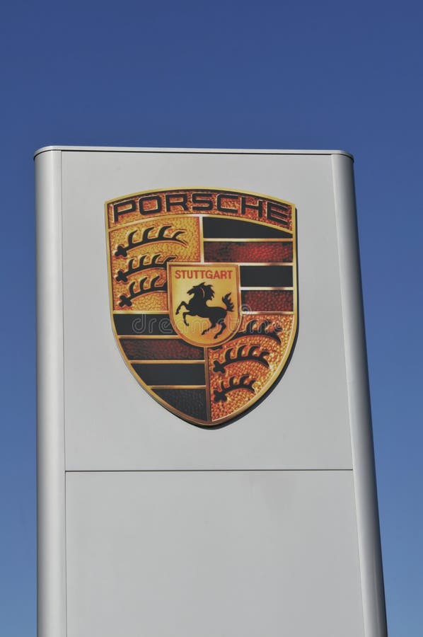 Symbol Porsche editorial photo. Image of motorshow, future - 17628701