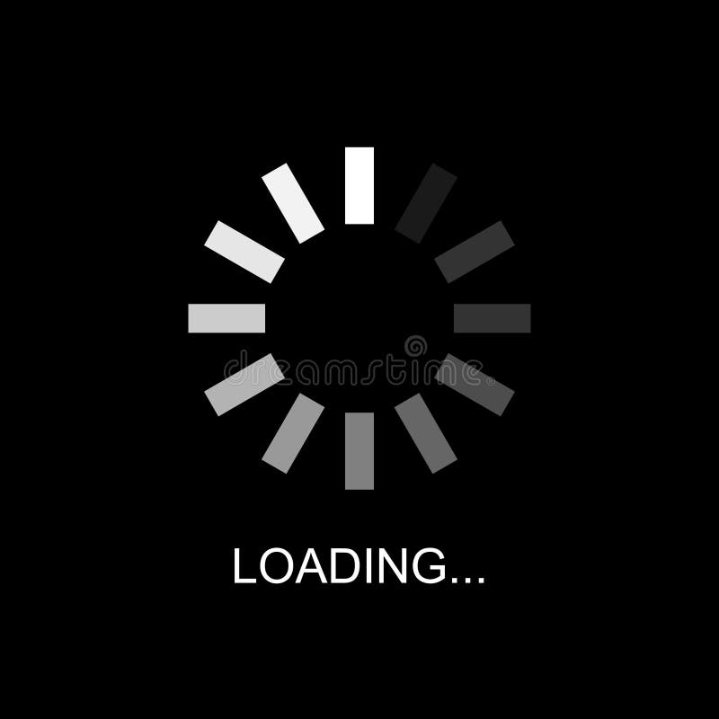 A Symbol of Progress Loading Bar or Buffering of Download or Upload ... A Symbol of Progress Loading Bar or Buffering of Download or Upload ...