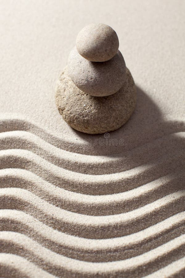 Symbol of Purity and Meditation Stock Image - Image of contemplation ...