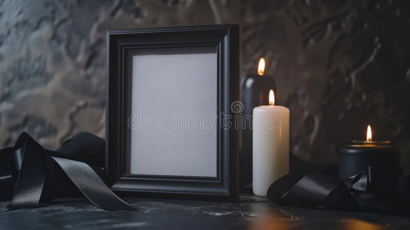 A Symbol of Remembrance is the Mourning Stock Image - Image of vespers ...