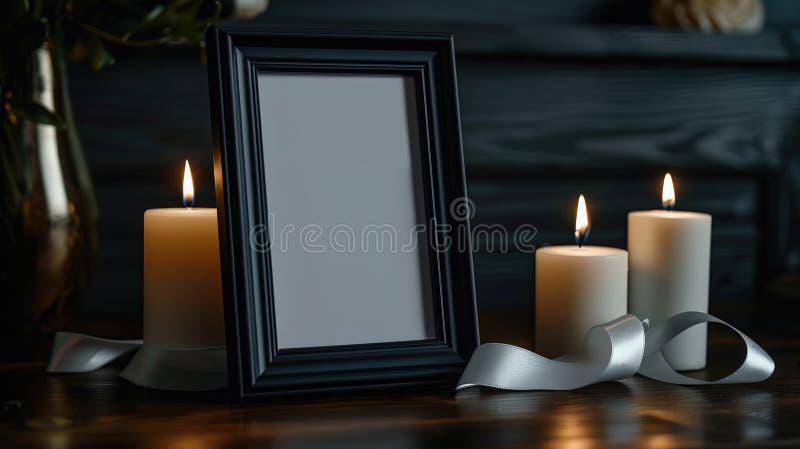 A Symbol of Remembrance is the Mourning Stock Image - Image of prayer ...