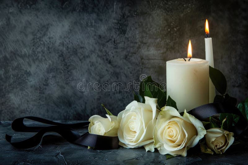 A Symbol of Remembrance is the Mourning Stock Image - Image of stone ...