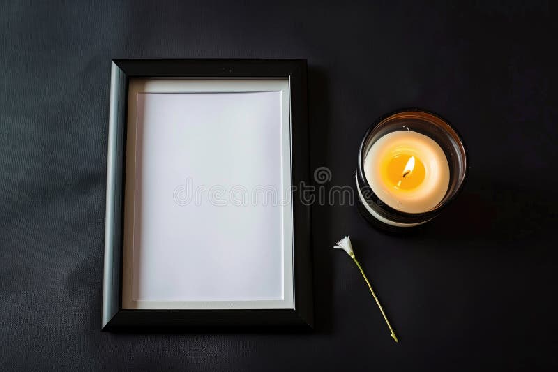 A Symbol of Remembrance is the Mourning Stock Photo - Image of ...