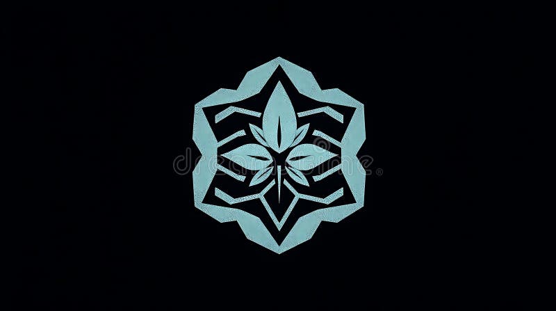 Symbol Representing Nature and Balance in Contemporary Graphic Design ...