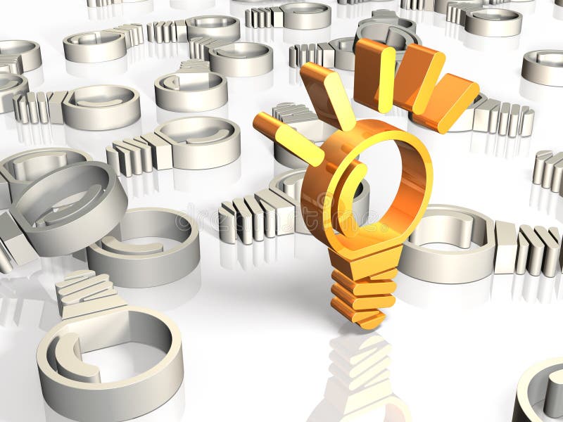 Symbol that Represents the Best Strategy Stock Illustration ...