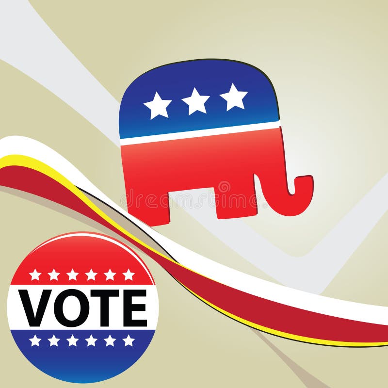 Symbol of US Republican Party Editorial Photography - Illustration of ...