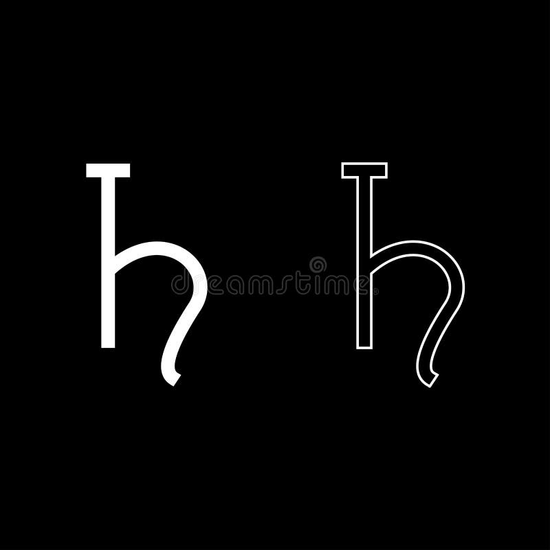 Symbol Saturn Icon Set White Color Illustration Flat Style Simple Image ...