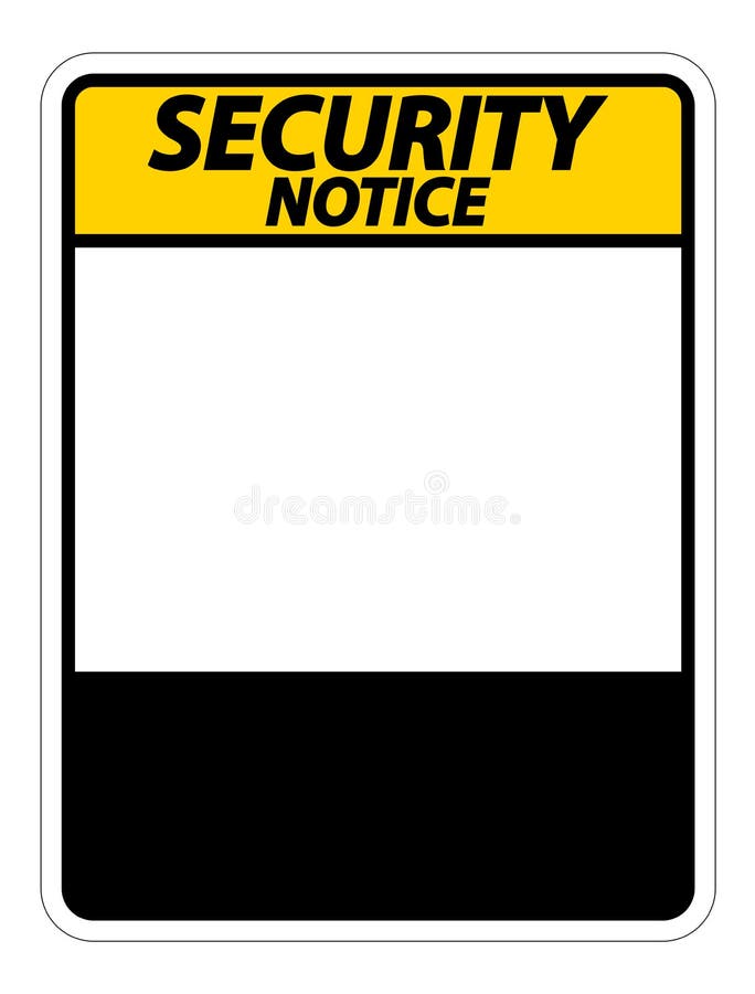 Security Notice Board Stock Illustrations – 1,447 Security Notice Board ...
