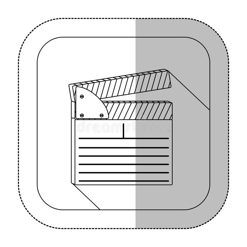 Symbol short film icon stock illustration. Illustration of movie - 86181694