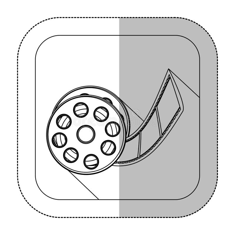 Symbol short film icon stock illustration. Illustration of design ...