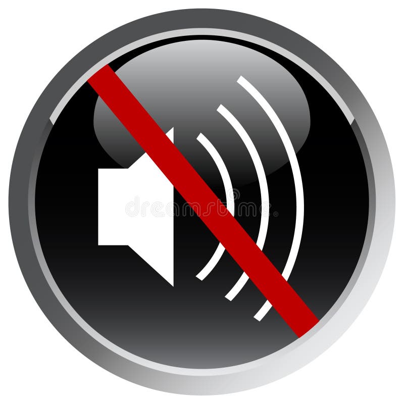 Symbol of silent mode stock vector. Illustration of silent - 11207320