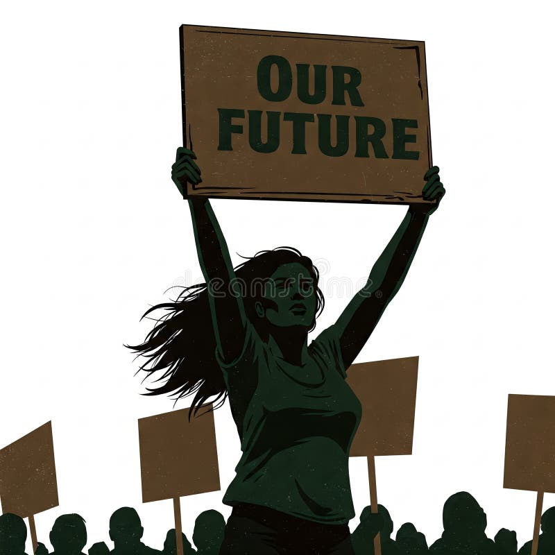 Symbol of Strength and Change Stock Illustration - Illustration of ...