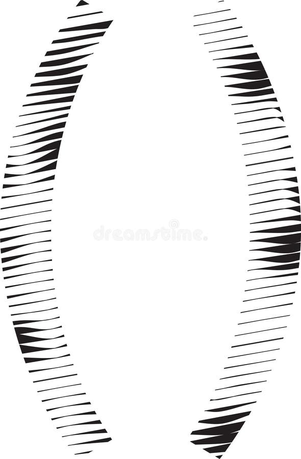 Symbol with Stripe Motion Line Logo Stock Vector - Illustration of ...