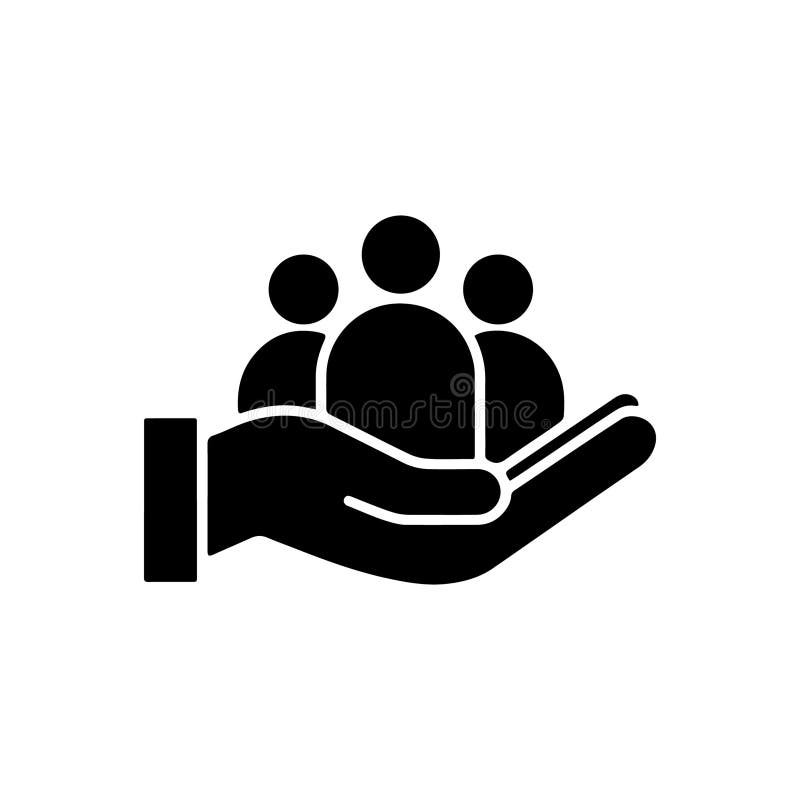 Symbol of Support and Unity Stock Illustration - Illustration of ...