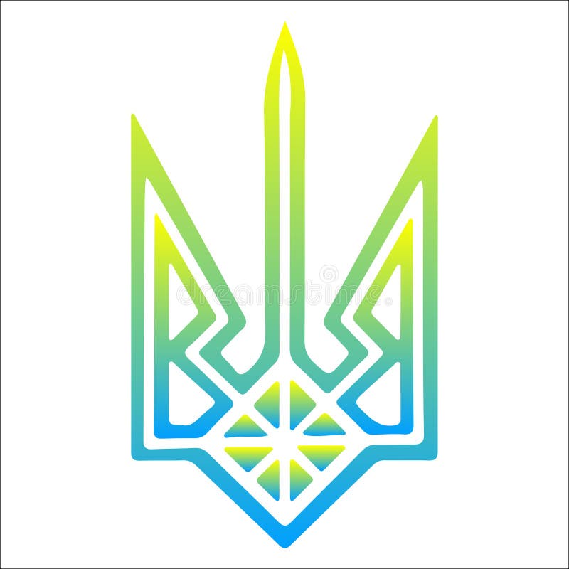 Ukraine Trident Stock Illustrations – 2,483 Ukraine Trident Stock ...
