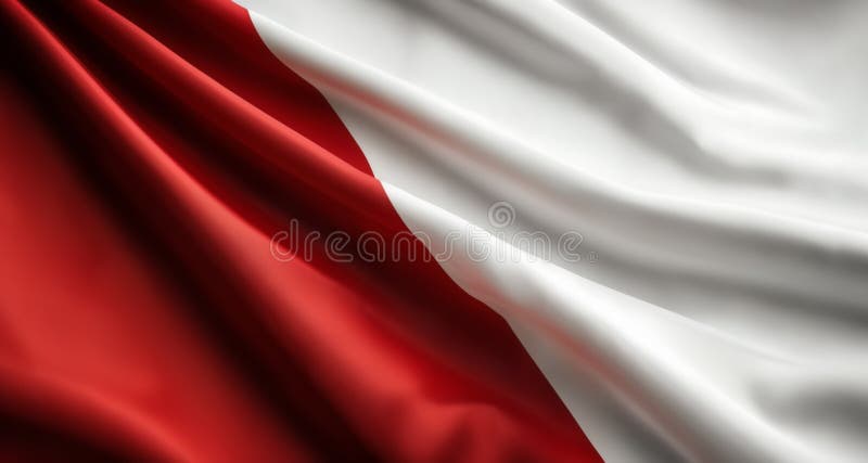 Symbol of Unity and Pride, Waving in the Wind Stock Illustration ...