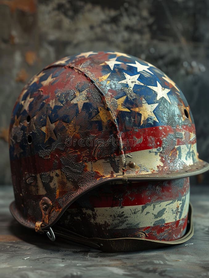 A Symbol of Valor the American Helmet Honors the Glory of Heroic Deeds ...