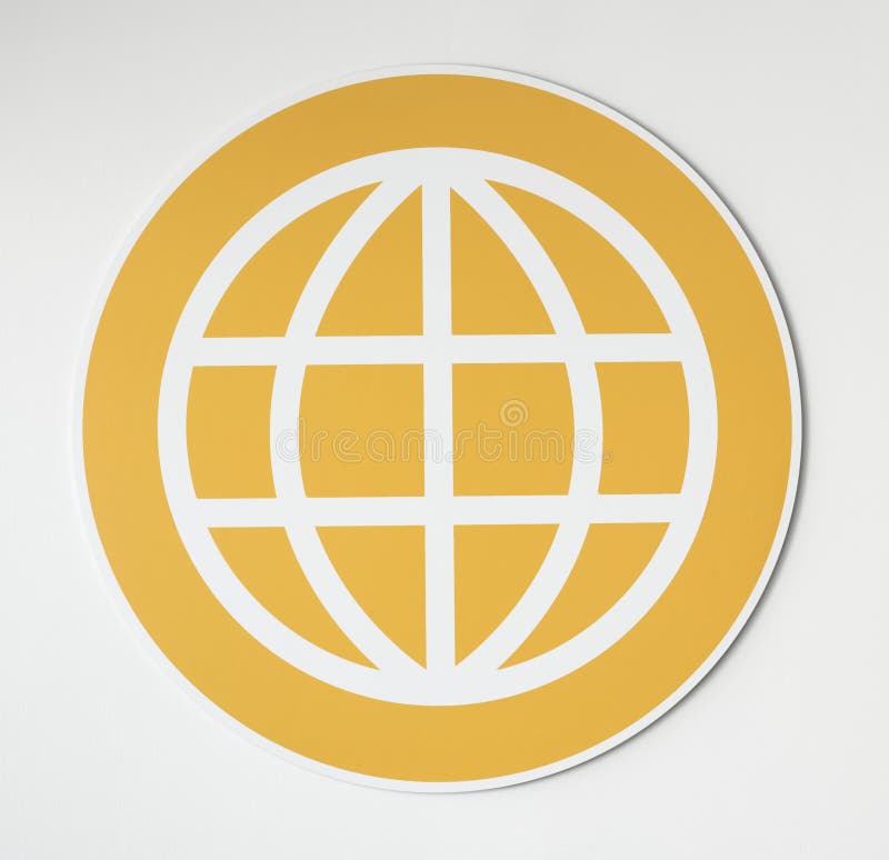 Symbol of web browser icon stock illustration. Illustration of object ...