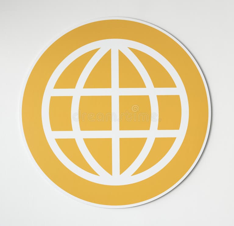 Symbol of web browser icon stock illustration. Illustration of object ...