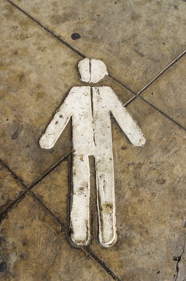 Symbol, the white men stock photo. Image of body, render - 134002016