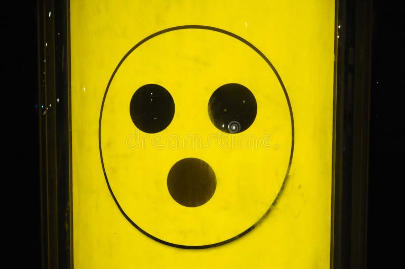 Symbol of Yellow Blind Loop Stock Photo - Image of background ...