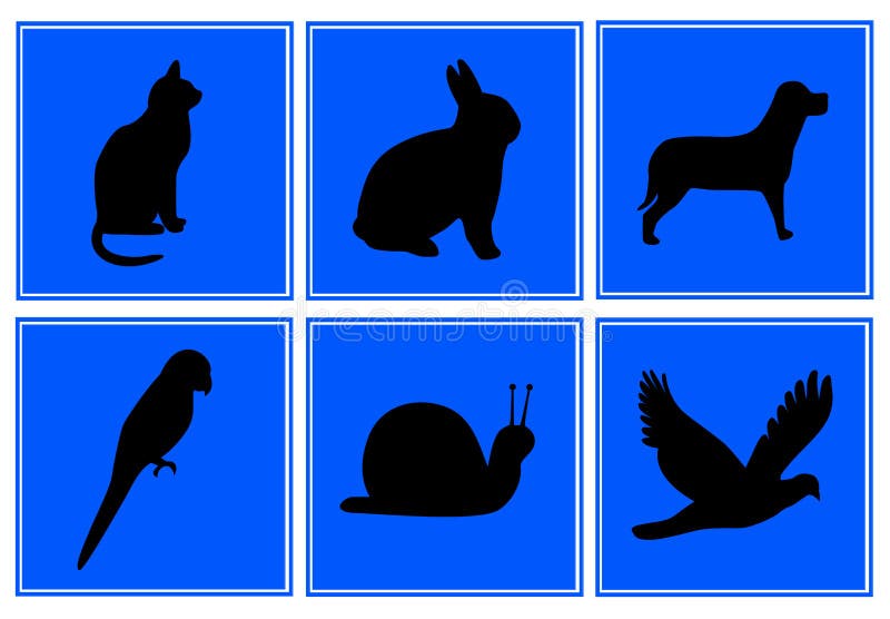 Symbole animal illustration stock. Illustration du crabot - 6055665