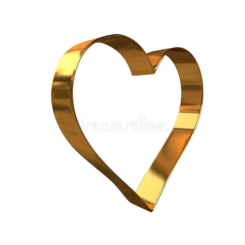 Symbole Comme Contour D'un Coeur Illustration de Vecteur - Illustration ...