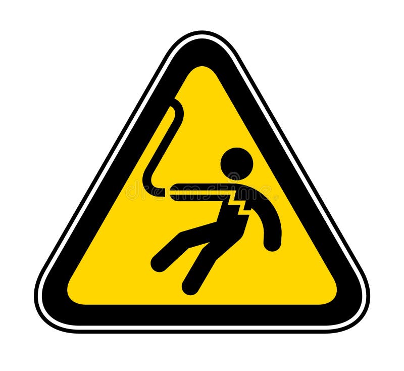 Symbole D'avertissement Triangulaire De Risque Illustration de Vecteur ...