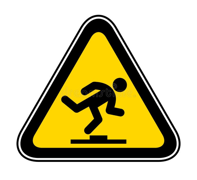 Symbole D'avertissement Triangulaire De Risque Illustration de Vecteur ...