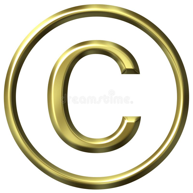 Logo Vectoriel Icône Symbole Copyright. Signe De Copyright Icône Isolée ...