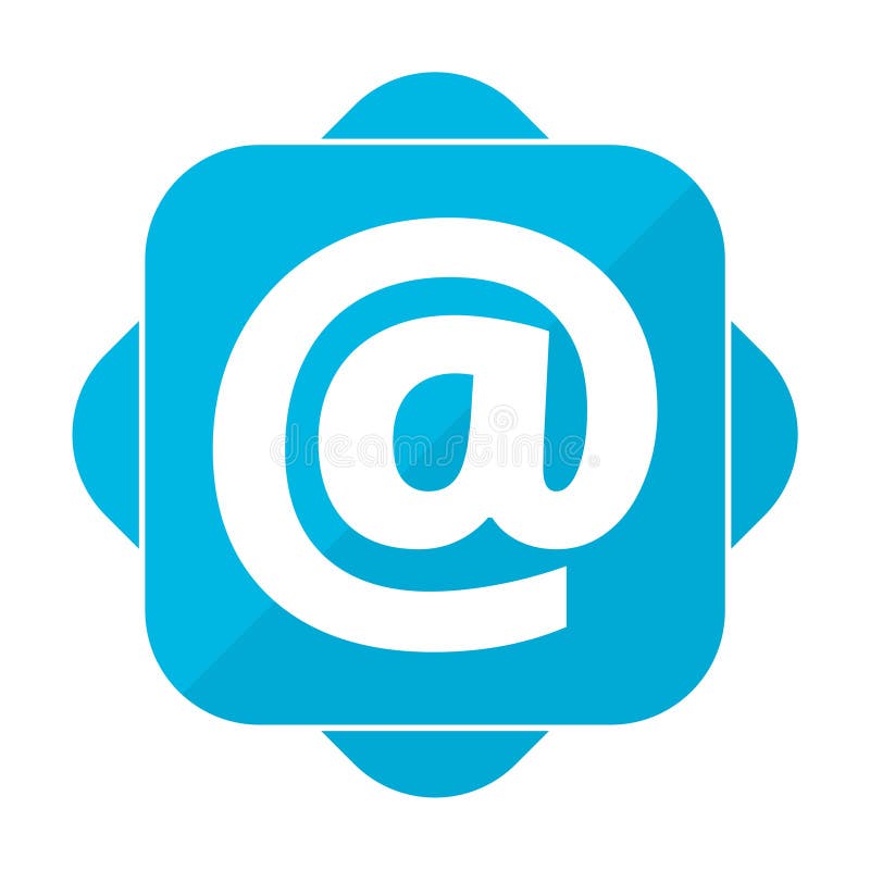 Symbole Rouge D'email De Signe Du Soleil Illustration Stock ...