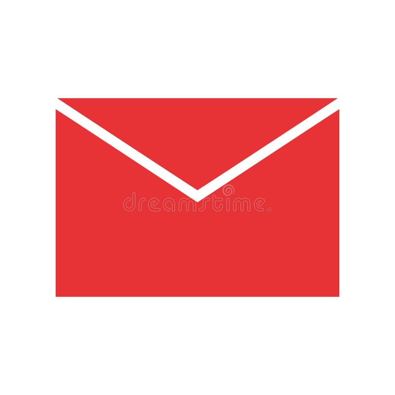 Symbole D'email Ou De Courrier Illustration de Vecteur - Illustration ...