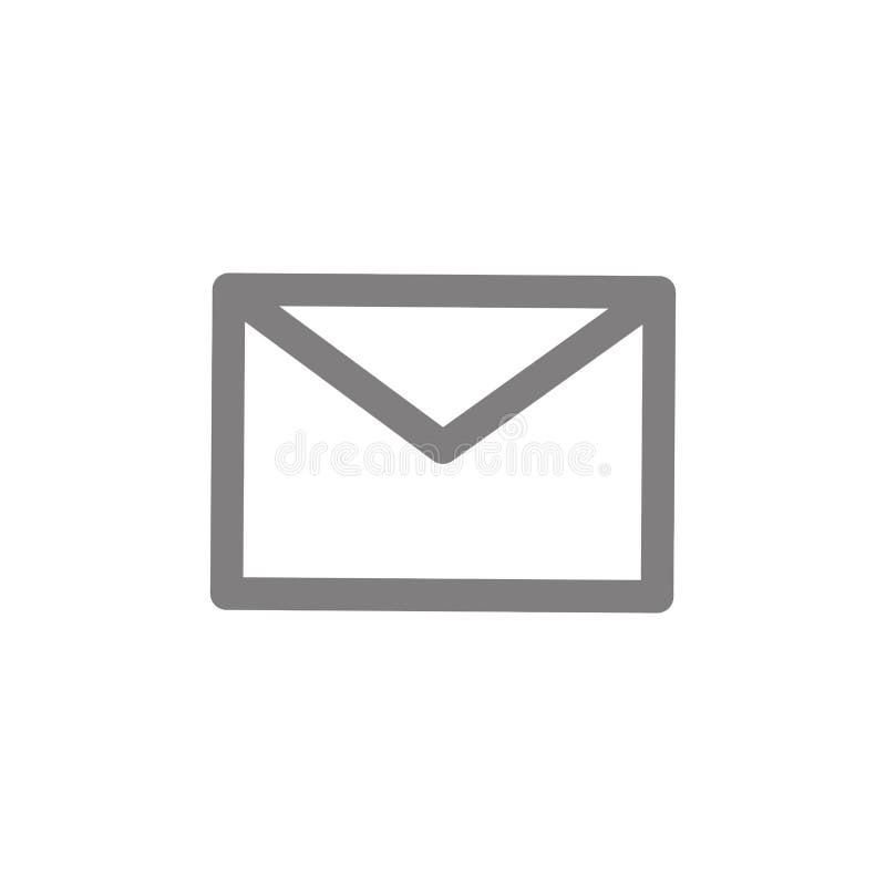 Symbole D'email Ou De Courrier Illustration Stock - Illustration du ...
