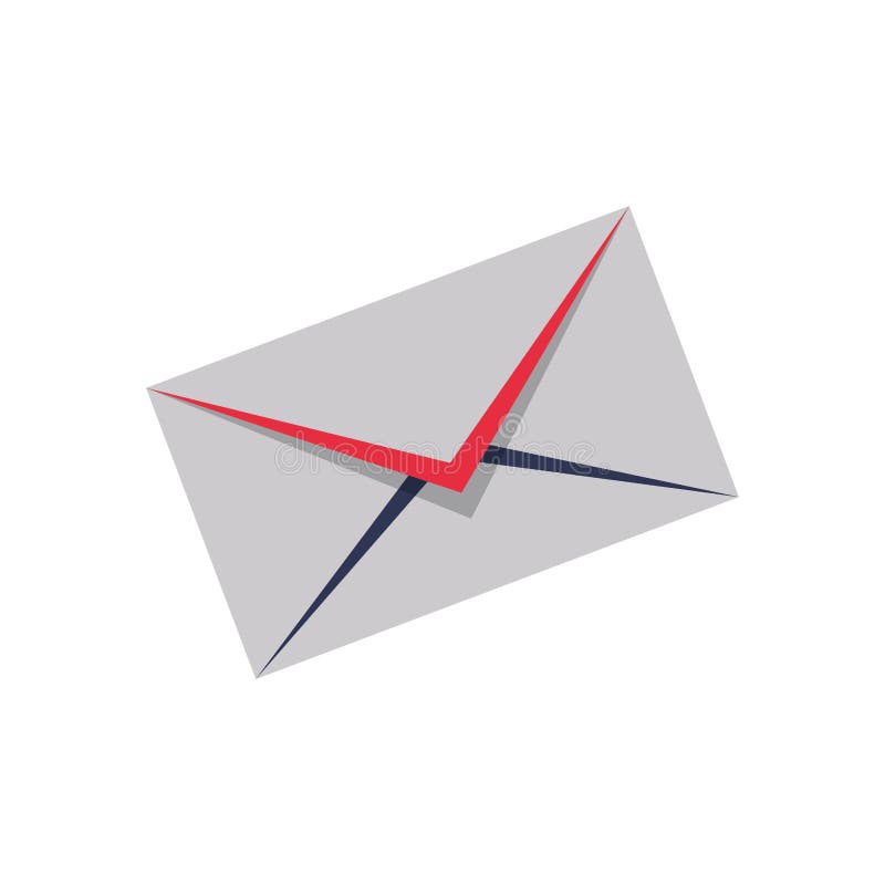 Symbole D'email Ou De Courrier Illustration Stock - Illustration du ...