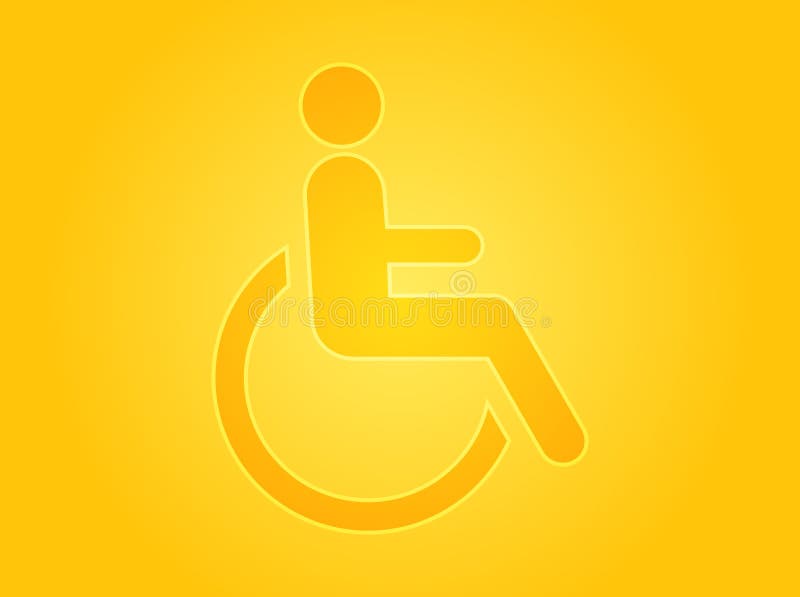 Symbole d'handicap illustration de vecteur. Illustration du vecteur ...