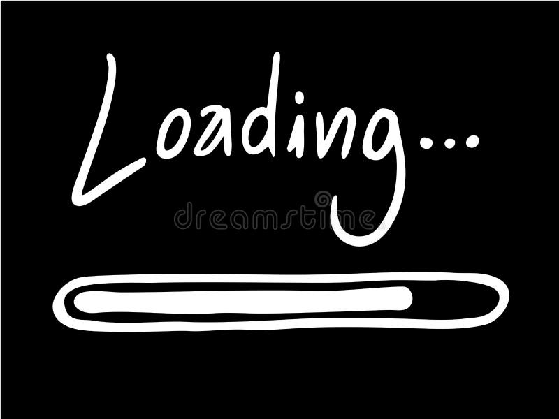 Symbole de chargement illustration de vecteur. Illustration du ...