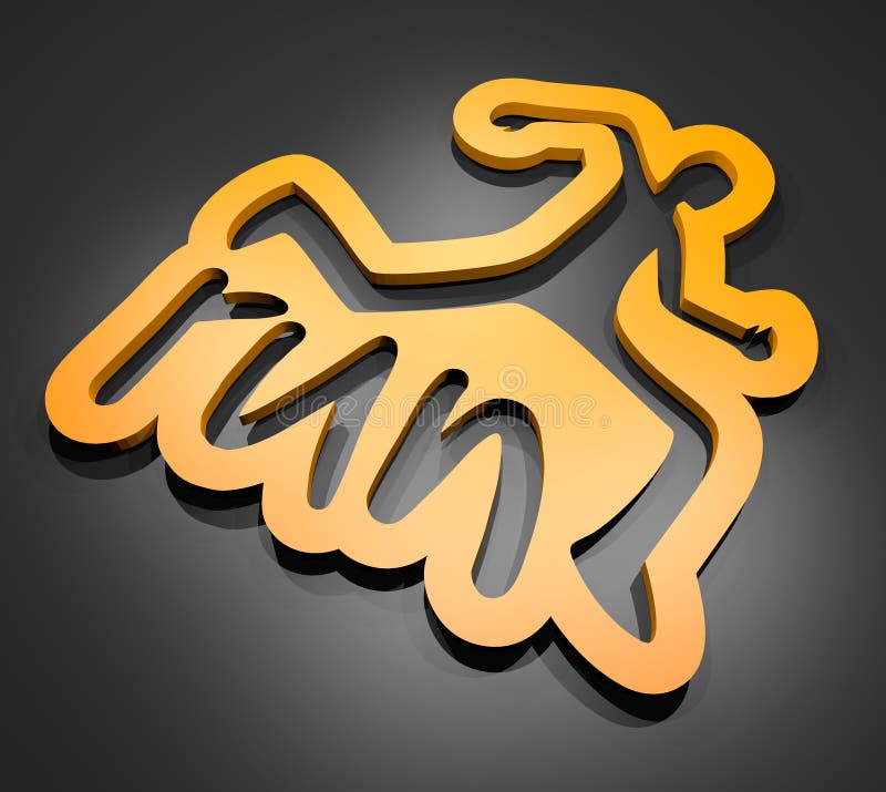 Symbole de course d'orange illustration stock. Illustration du aptitude ...