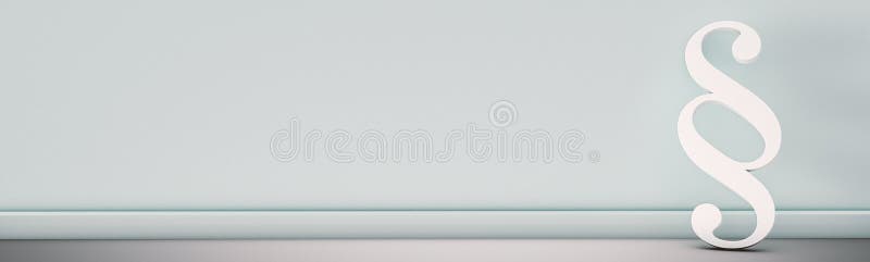 Symbole De Justice - Signe De Paragraphe/section Image stock - Image du ...