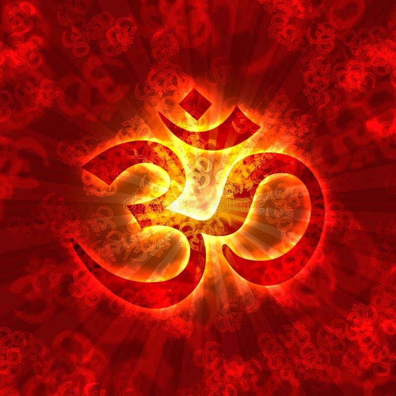 Symbole de l'OM photo stock. Image du sanskrit, religieux - 34947760