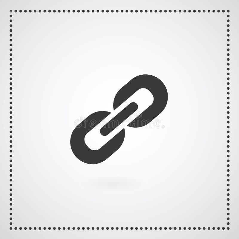 Symbole de lien de vecteur illustration de vecteur. Illustration du ...