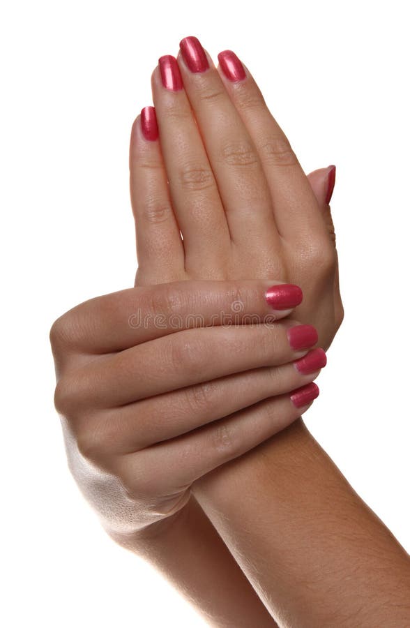 Symbole de main image stock. Image du clous, signe, silhouette - 2881193